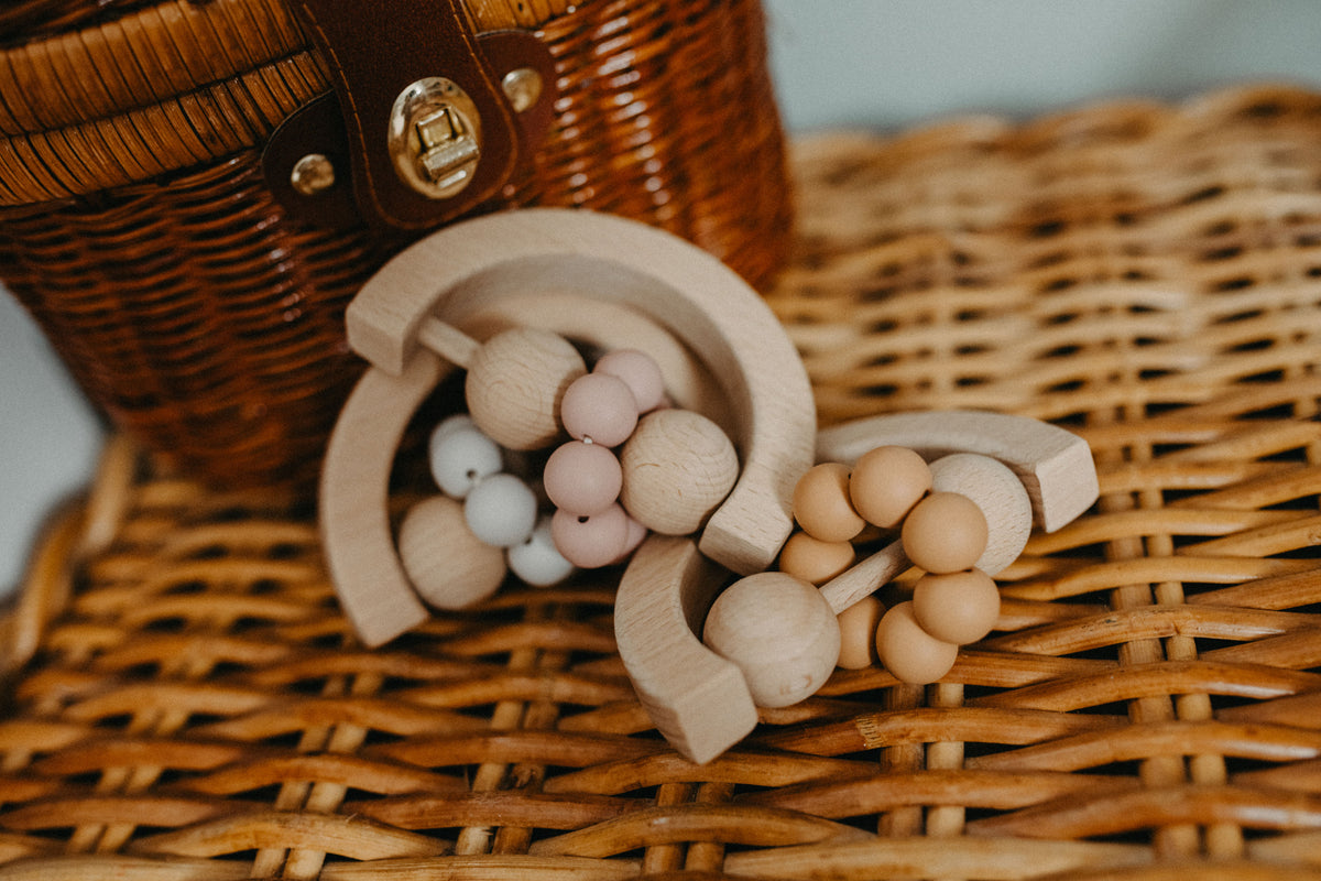 Teething Rattles – Three Hearts Modern Teething Accessories